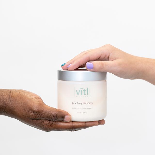 Vītl Waters® Ache Away® Bath Salts – Vitl Waters