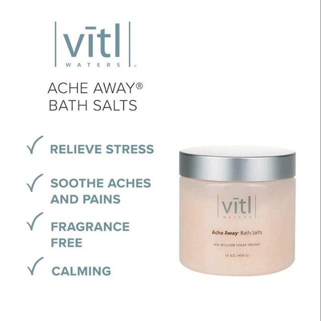Vītl Waters® Ache Away® Bath Salts – Vitl Waters